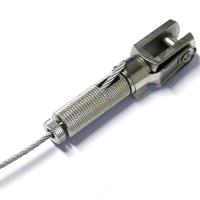 China Griplock Fork Gripper Adjustable Cable Suspension System For Suspended Ceilings for sale