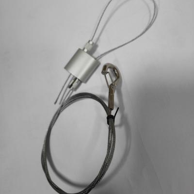 China Suspension Cable UL E472804 Type R With Adjust Cable Gripper And 7x7 Wire Rope for sale
