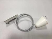 China Track Lighting Suspension Kits With Griplock Wire Rope Clamp And Cable Mounting for sale