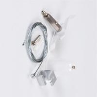 China Customized Design Extension Clamp Gripper Wire Rope Grip For Linear Lighting Suspension Kits for sale
