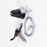 China Customized Design Extension Clamp Gripper Wire Rope Grip For Linear Lighting Suspension Kits for sale