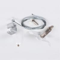 China Track Lighting Suspension Kits With Wire Ceiling Gripper Clamp Holder Metal for sale