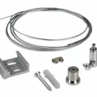 China Track Lighting Suspension Kits With Wire Ceiling Gripper Clamp Holder Metal for sale