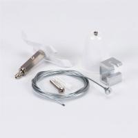 China LED Track Lighting Suspension Kits Wire Hanging Kit Cable Grippers With Track Clip for sale