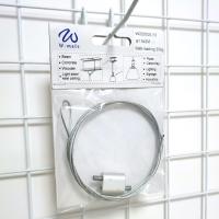 China Free Tools Suspension Kit Gripper Cable Display System For Hanging Home Pictures And Lighting for sale