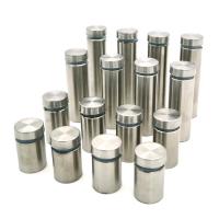 China Wall Mounting Glass Hardware Standoff Pin For Acrylic Holder Standoff Sign Stand Offs for sale