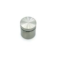 China 3/4 Inch Stainless Steel Glass Sign Mount Screw Covers For Wall Mounted Signage for sale