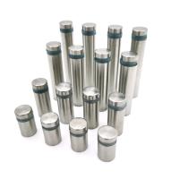China Stainless Steel 316 Wall Sign Standoff Mounting Hardware Standoff Cap Sign Holder For Acrylic Display for sale