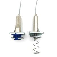 China Supportage Fixation 3 Inch Suspension Kits With Flemish Eye Wire Rope Sling And Wire Ceiling Gripper for sale