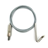 China Supportage Fixation 3 Inch Suspension Kits With Flemish Eye Wire Rope Sling And Wire Ceiling Gripper for sale