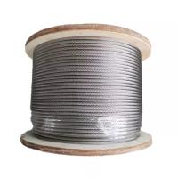 China Galvanized Steel Bulk Cable Irwc 6 X 19 Steel Wire Rope for sale
