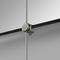 China Display Glass Clamps Hardware Accessories For Hanging Display Systems for sale