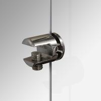 China Display Glass Clamps Hardware Accessories For Hanging Display Systems for sale