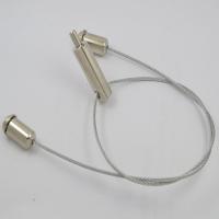 China Lighting Wire Rope Components Custom Two-Way Wire Rope Cable Gripper Suspension Kits for sale