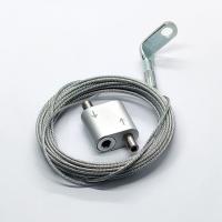 China Wire Rope With 90 Deg Eyelet End Fixing Suspension Kit From Concrete Ceiling for sale