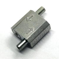 China Natural Anodized Aluminum Brass Cable Grip Connector For All Connections for sale