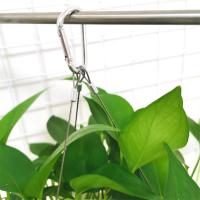 China Flower Pot Toggle Hanger Wire Rope Stainless Steel Wire Cable Gripper End Fittings For Hanging Plant Basket for sale