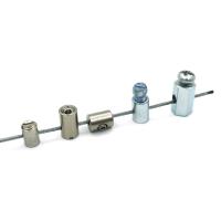 China Adjustable Stainless Steel Wire Rope Screw Copper Cable Grippers Hardware Accessories For Hanging Lamps for sale