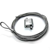 China High Pulling Force Adjustable Double Lock Two Way Cable Gripper Catenary Kit For Lighting And HVAC Hanging Solution for sale