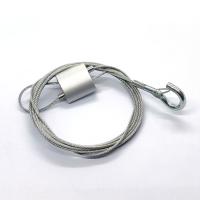 China Adjustable Cable Sign Hanging Systems Wire Clip Two Way Cable Looping Gripper For Lighting Suspension for sale