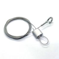 China Adjustable Cable Sign Hanging Systems Wire Clip Two Way Cable Looping Gripper For Lighting Suspension for sale