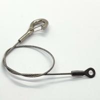 China Stainless Steel Wire Rope Eyelet Fittings With Hanging Hook Tools Safety For Outdoor Lights for sale