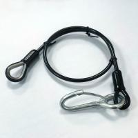 China TPU PU PVC PA Coating Steel Wire Rope Sling Stainless Steel Wire Rope Safety Cable for sale