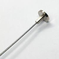 China T Shape Terminal Flexible Wire Cable Sling 7X7 Lanyard Stainless Steel Wire Rope for sale