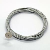 China T Shape Terminal Flexible Wire Cable Sling 7X7 Lanyard Stainless Steel Wire Rope for sale