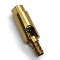 China Brass Swivel Joint Fixture Light Cable Gripper 90 - 330 degree for sale