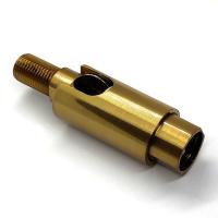 China Brass Swivel Joint Fixture Light Cable Gripper 90 - 330 degree for sale
