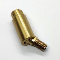 China Brass Swivel Joint Fixture Light Cable Gripper 90 - 330 degree for sale