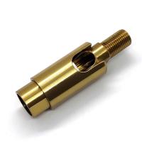 China Brass Swivel Joint Fixture Light Cable Gripper 90 - 330 degree for sale