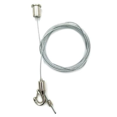 China Mounting Components Cable Grippers Safety Hook Lock Wire Grip suspension kit for sale