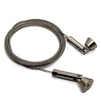 China Suspension Kit With Galvanized Winch Cable Wire Rope Sling Adjustable Gripper Hanging Wire for sale