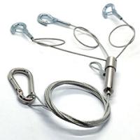 China Wire Rope Suspension Kit Adjustable Flower Hanging System for sale