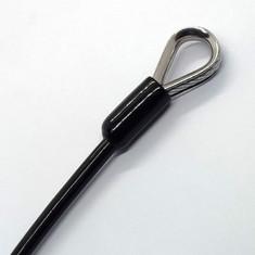 China Safety Wire Rope Sling Tool With Eyelets Hook for sale