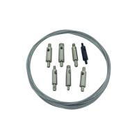 China Side Exit Cable Grippers Suit 1.0-2.5mm Wire Rope For Hanging System By Lighting And Display for sale