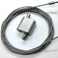 China Dual Loop Cable Gripper Two Ways Use Gripper For LED Hanging for sale