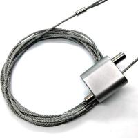 China Dual Loop Cable Gripper Two Ways Use Gripper For LED Hanging for sale