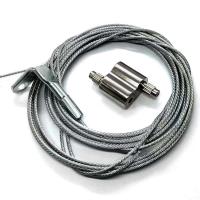 China Hanging System Hardware Tools Cable Looping Gripper Steel Wire Rope Sling Accessories for sale
