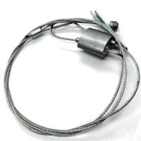 China Adjustable Looping Aluminum Brass Cable Grippers Easy To Use for sale