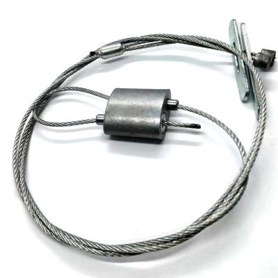 China Flexible Adjustable Cable Looping Gripper For Lighting And Suspension Kits for sale