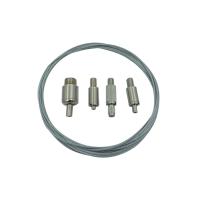 China Male Thread Wire Cable Grippers For Lighting System, Hanging And Display for sale