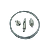 China Wire Rope Clamp Cable Grippers With Male Thread For Led Ceiling Chandelier Lights for sale