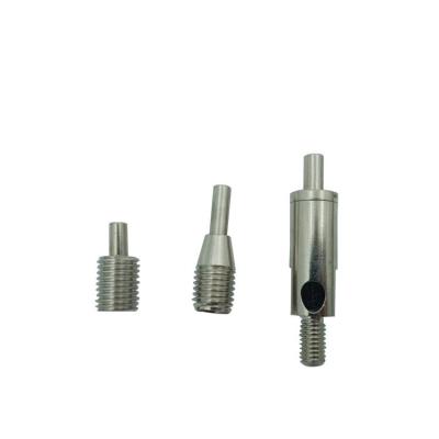 China Customized Wire Cable Grippers With Male Thread For Hanging Lighting And Display for sale