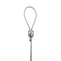 China Small Clip Wire Rope Grips Cable Gripper Wire Steel Suspension for sale