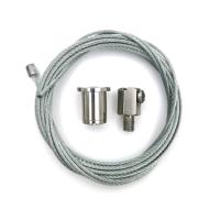 China Cable Clamp Wire Rope Lock Clips Two Way Wire Looping Cable Gripper for sale