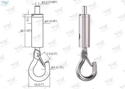 China Compatible With Various Cable Types Wire Cable Grippers With Lighting Pendant for sale