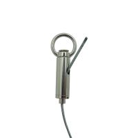 China Factory Price Hanging Lights Led Panel Cable Grippers Hanging Kit Cable Gripper for sale